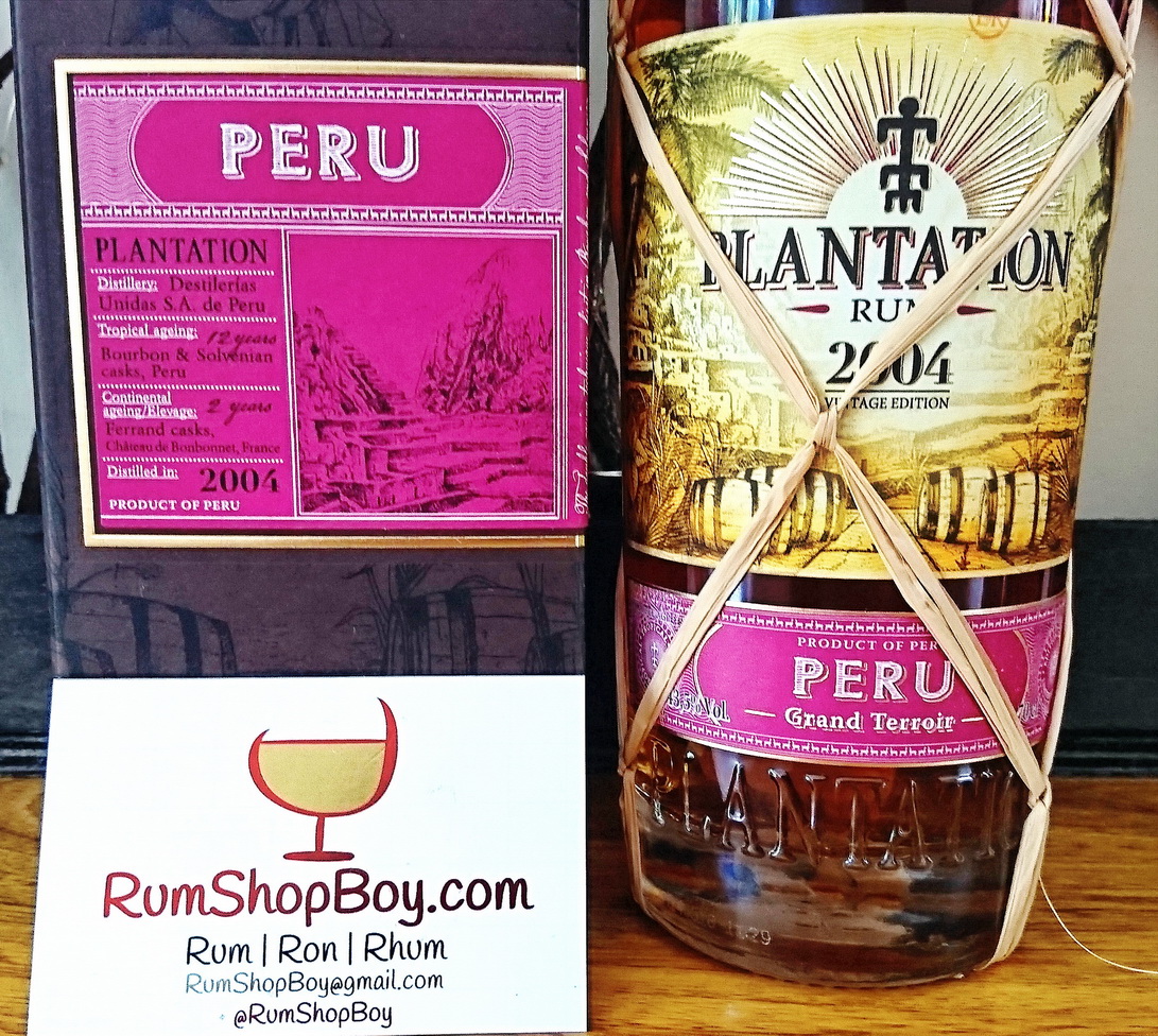Plantation Peru 2004 Rum – RumShopBoy.com